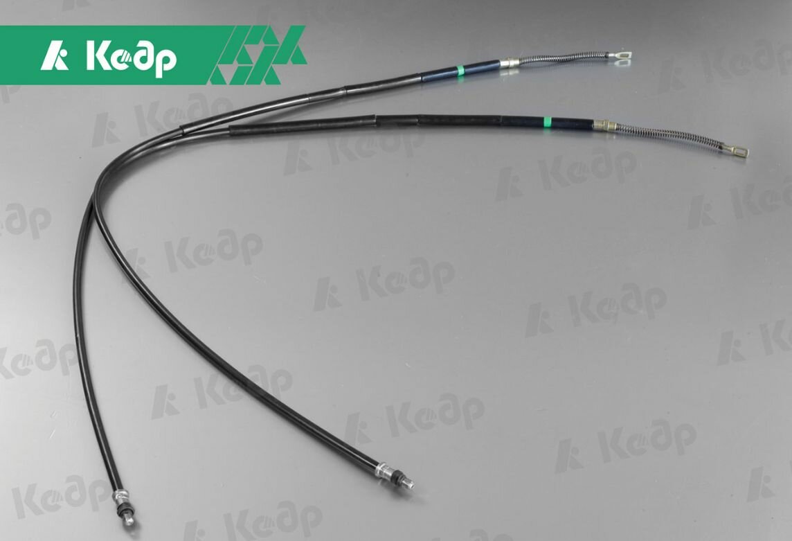 Трос ручного тормоза для а/м ВАЗ 2110-2112, 2170-2172, Лада Приора, LADA Priora, комплект 2 шт. арт. TPRT20637