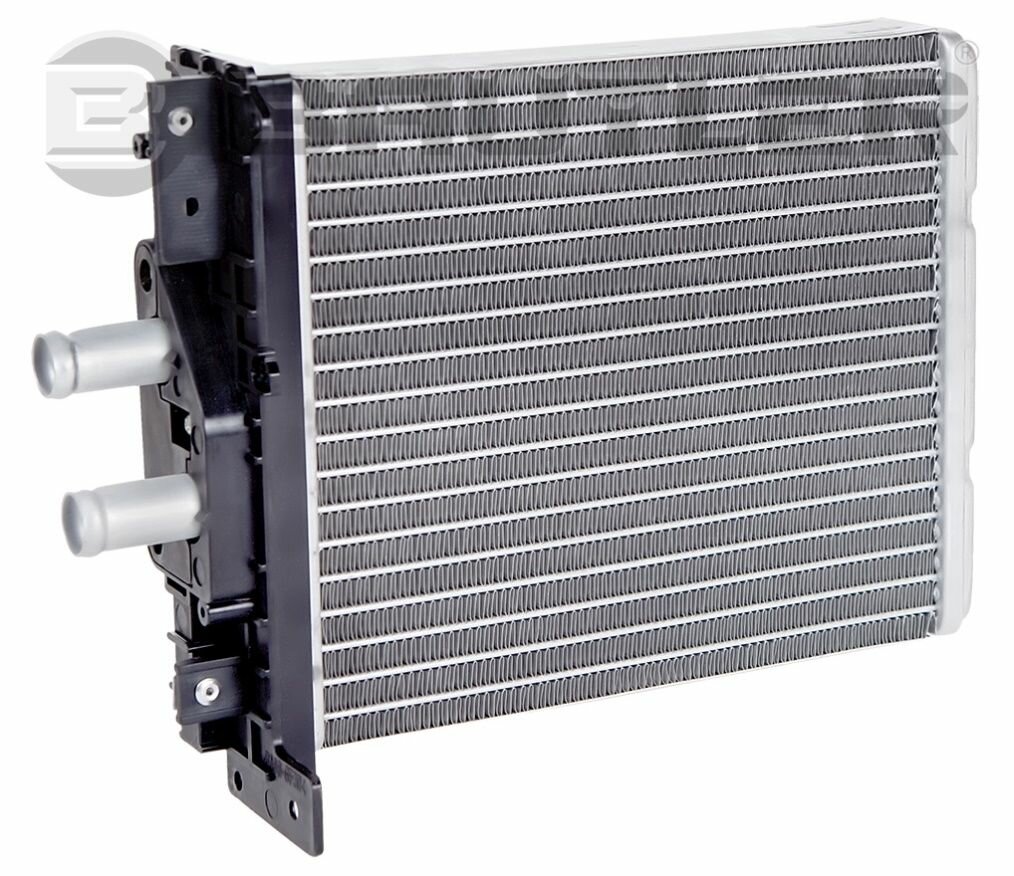 Радиатор отопителя для ВАЗ 1117-1119 Калина, 2170-2172 Приора, LADA Kalina, Priora с А/С алюминиевый, паяный (аналог Panasonic) арт BTL0070BH