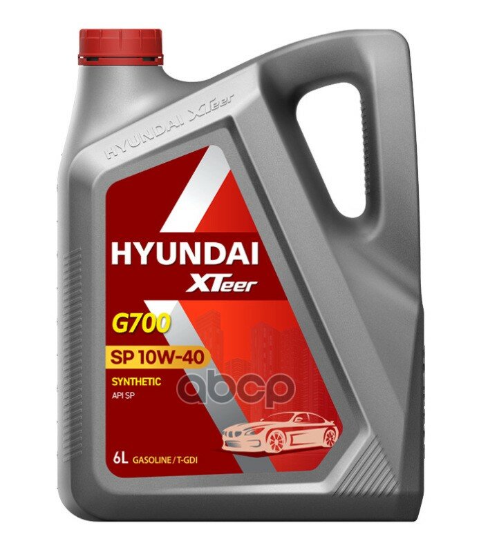 HYUNDAI XTeer HYUNDAI XTeer Gasoline G700 10W40 (6L) масло моторн! синт API SP