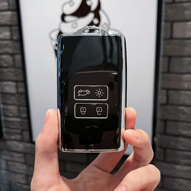 Чехол для автомобильного ключа Renault Arkana Megane Kaptur Koleos Talisman силиконовый