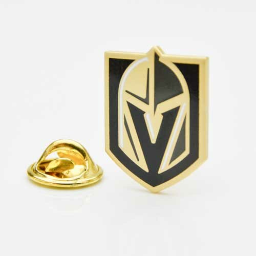 Хоккейный значок Вегас Голден Найтс "Эмблема шлем"