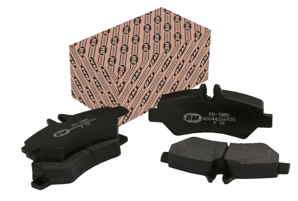 Колодки тормозные дисковые зад прав лев BM FD 7880