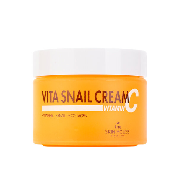 The Skin House Vita Snail Cream Укрепляющий крем с муцином улитки и витамином С