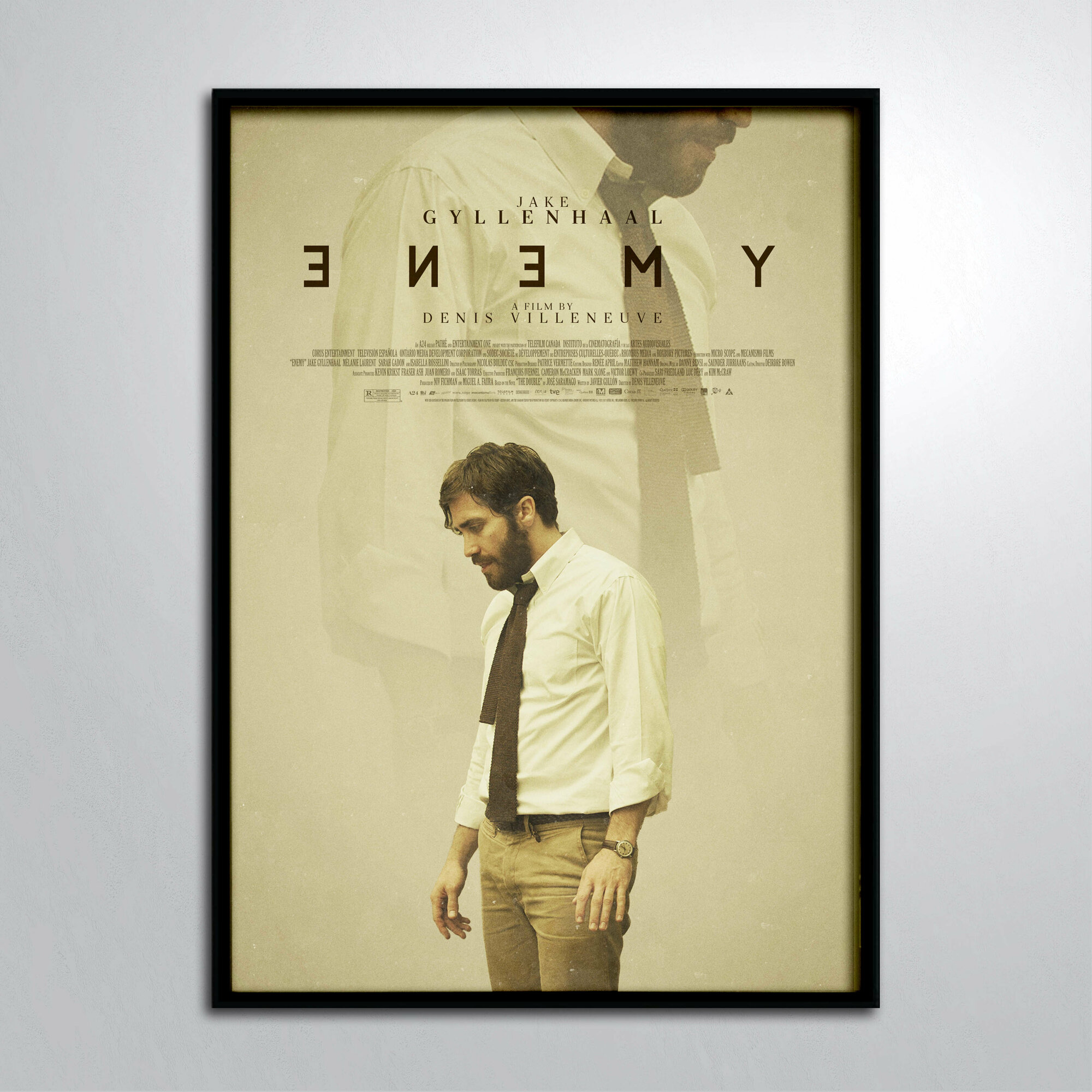 Постер без рамы/Враг Дени Вильнёв Джейк Джилленхол Enemy (А2/420х594)