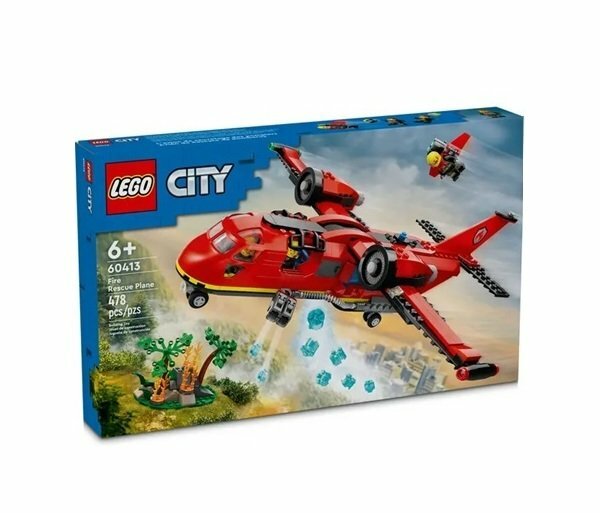 Конструктор LEGO City 60413 Пожарно-спасательный самолет