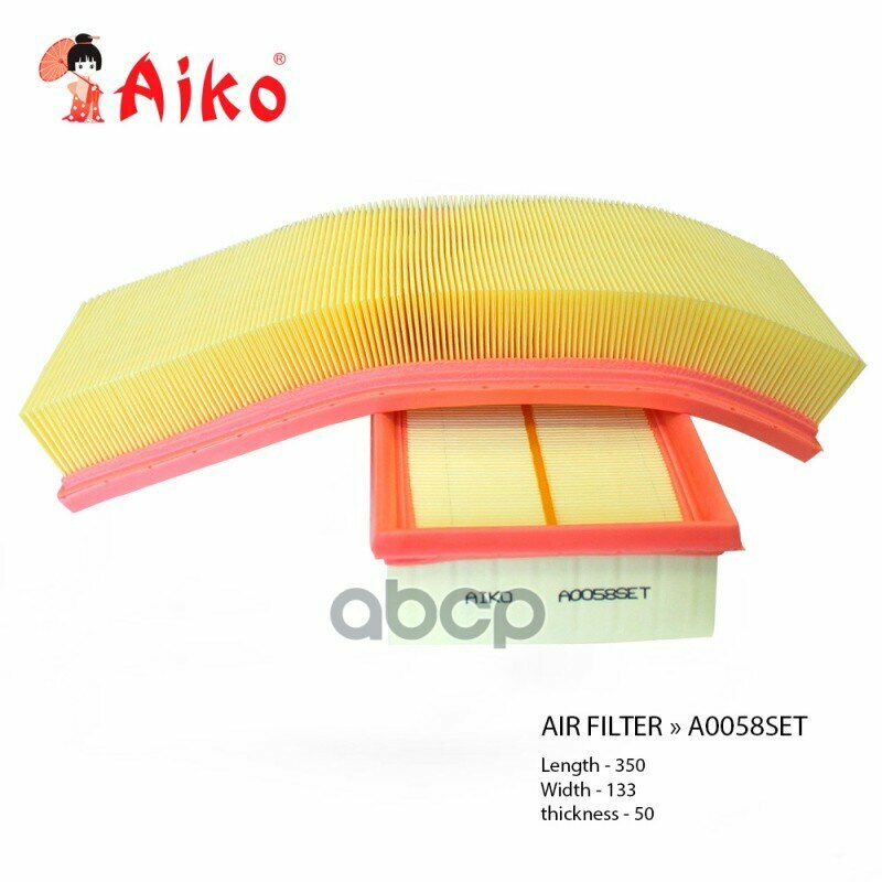 Фильтр воздушный. серия Exclusive AIKO AIKO арт. A0058SET