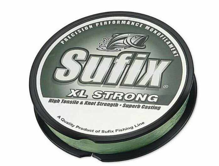 Леска Sufix XL Strong (набор 10 шт в упаковке) зеленая 100м 0.23мм 4,4кг DS1XL0230NPA9X