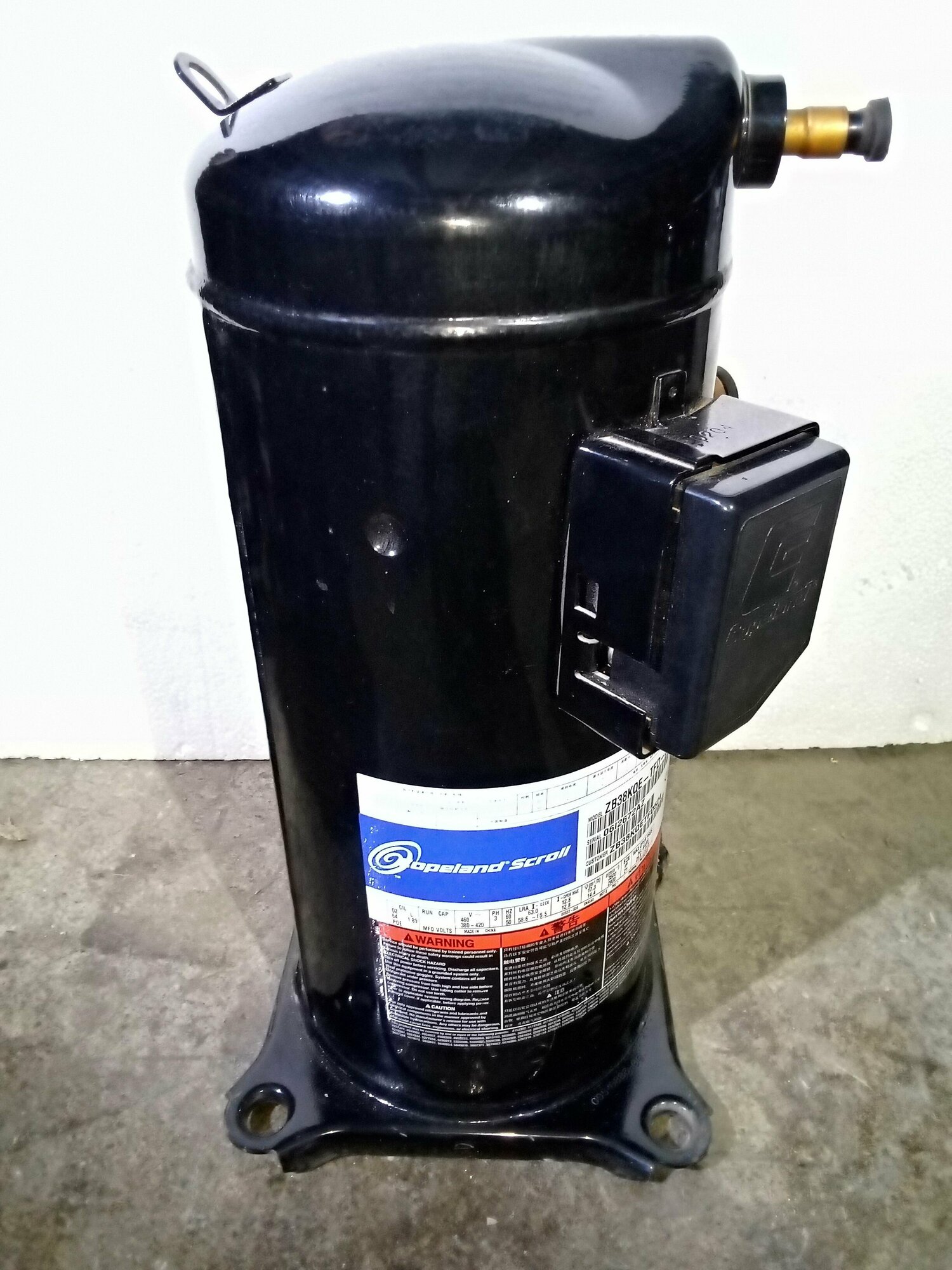 Компрессор ZB 38 KQE-TFD-524 Copeland