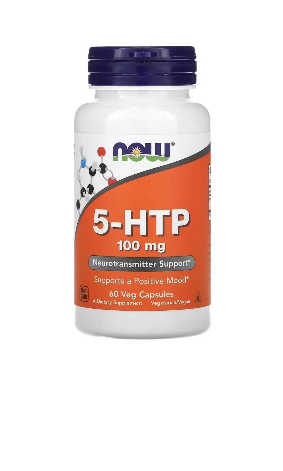 5-Гидрокситриптофан NOW 5-HTP 100 mg 60 капсул