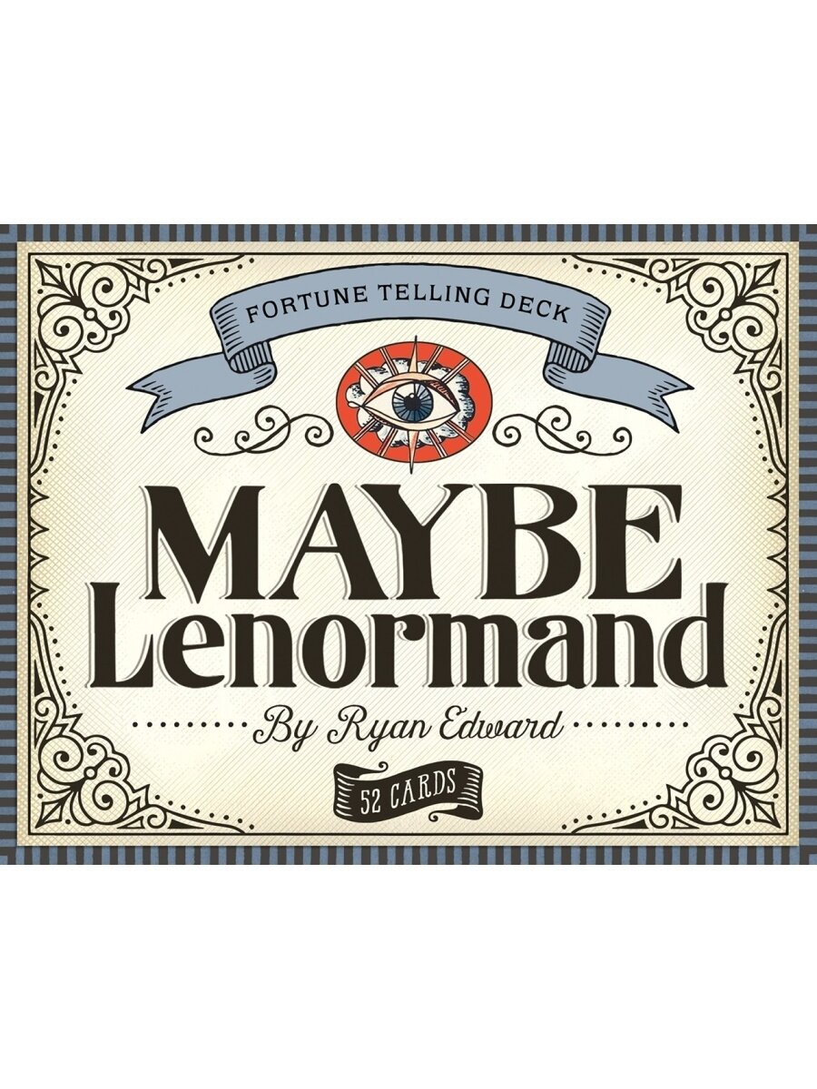 Карты Оракул Ленорман / Maybe Lenormand, 52 карты U.S. Games