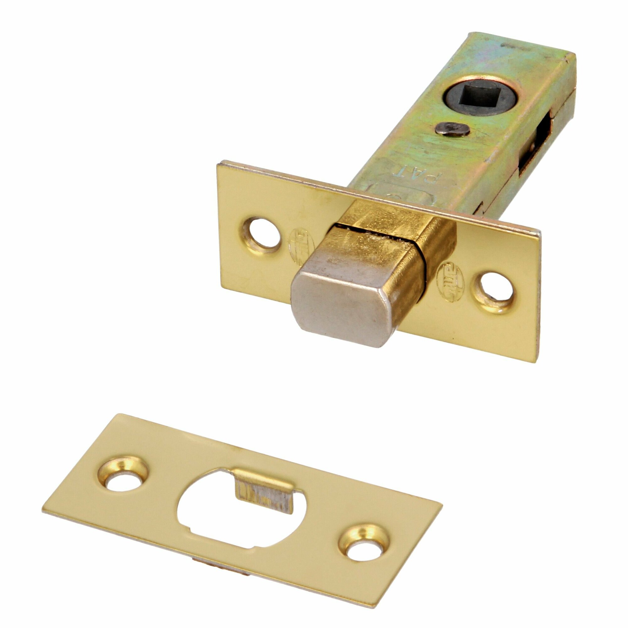 Задвижка под ручку AMIG, покрытие латунь, Артикул 126-60