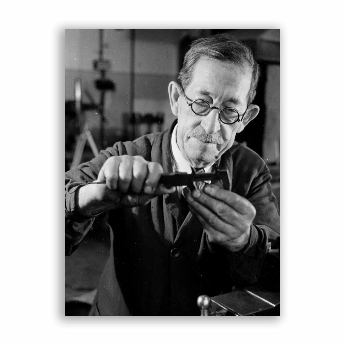 Советский постер, плакат на бумаге / Советские рабочие / Размер 30 x 40 см