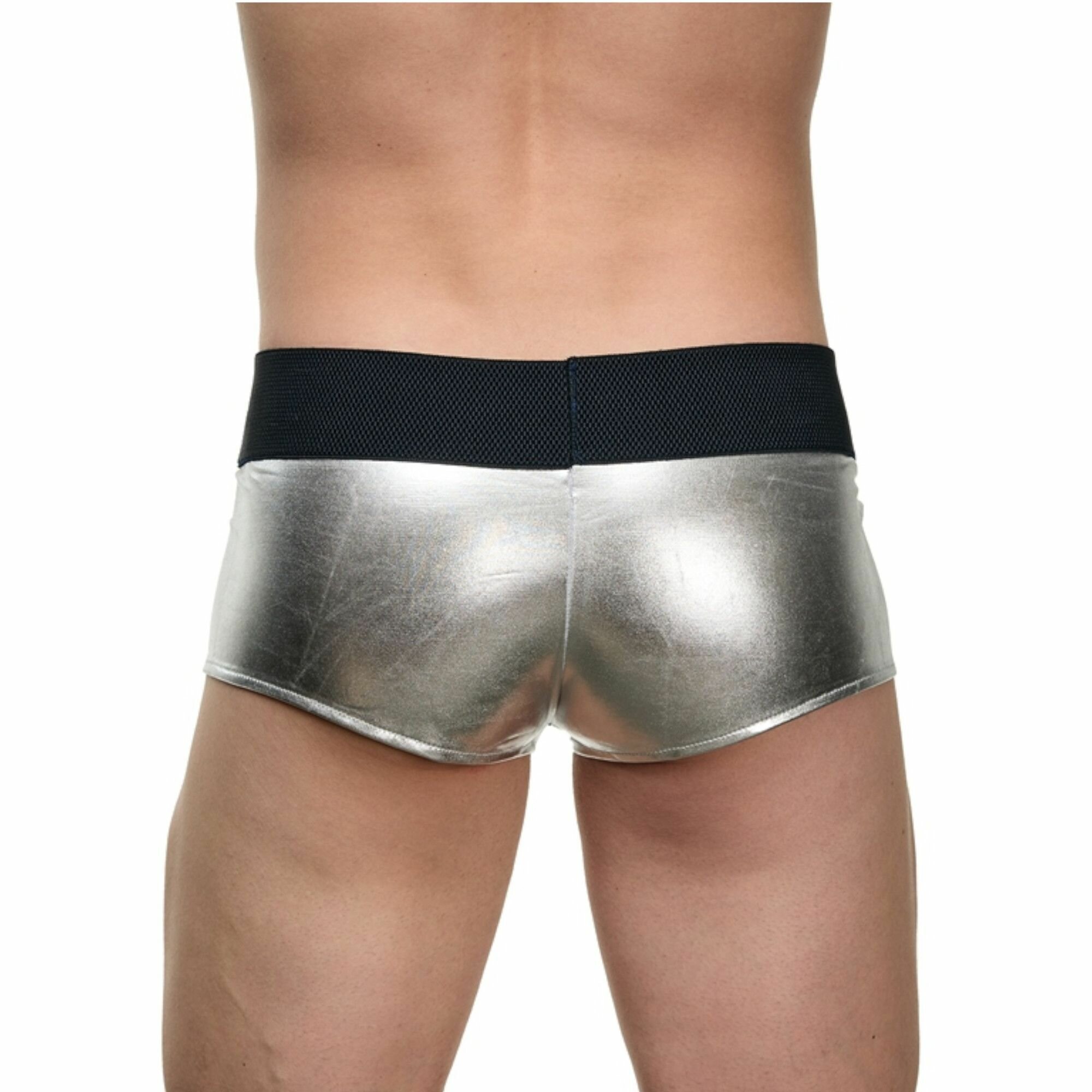 Трусы Блестящие боксеры с кармашком