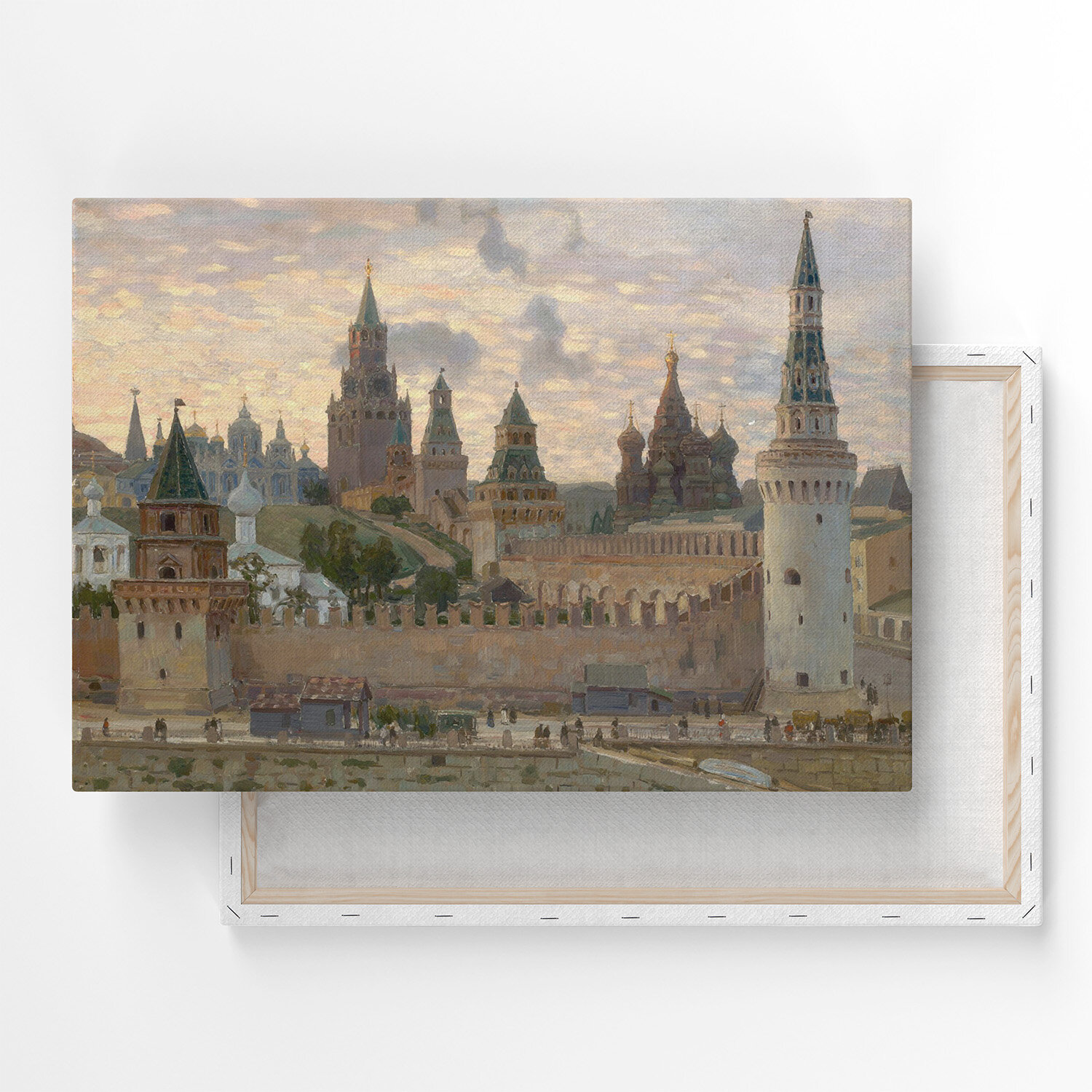 Картина на холсте, репродукция / Аполлинарий Васнецов - Московский Кремль / Размер 30 x 40 см