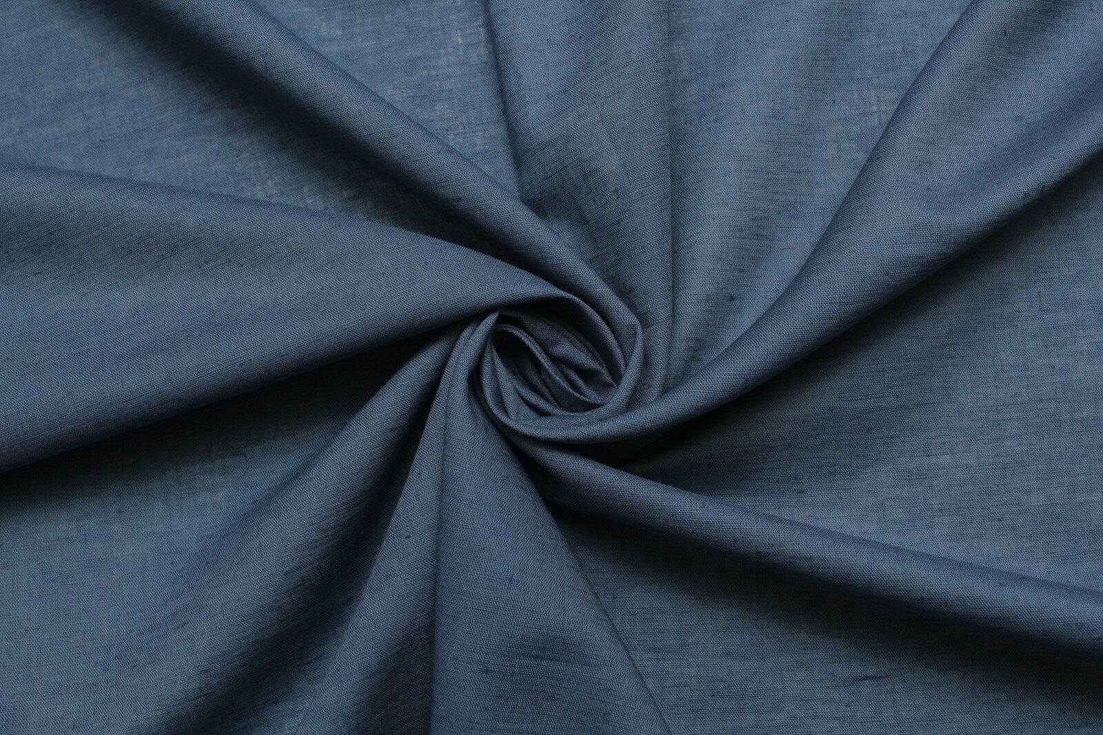 Ткань Лён с хлопком цвета маренго, 160 г/пм, ш144см, 0,5 м