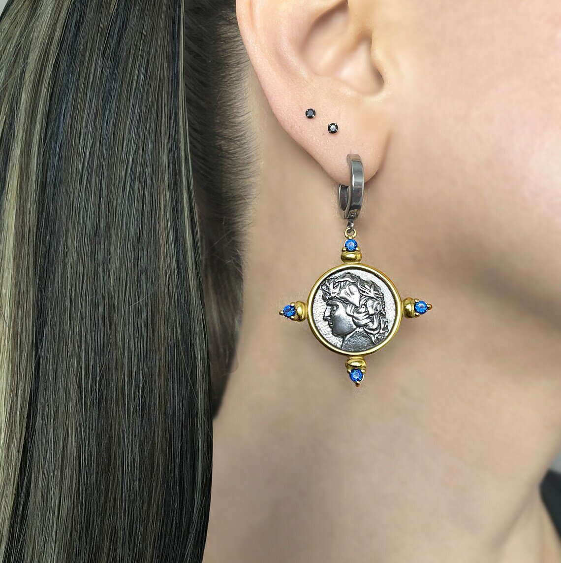 Комплект серег