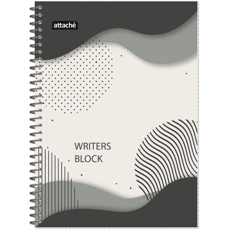 Бизнес-тетрадь Attache А4,80л, облиц. картон Графити 1657566