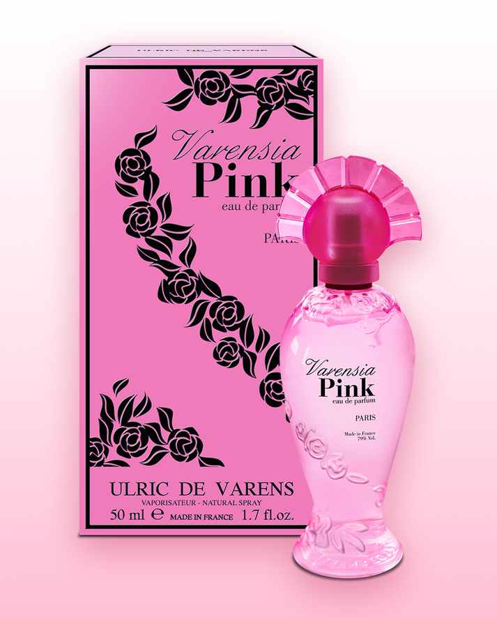 Парфюмерная вода женская Ulric De Varens "Varensia Pink", Eau De Parfume, 50 мл