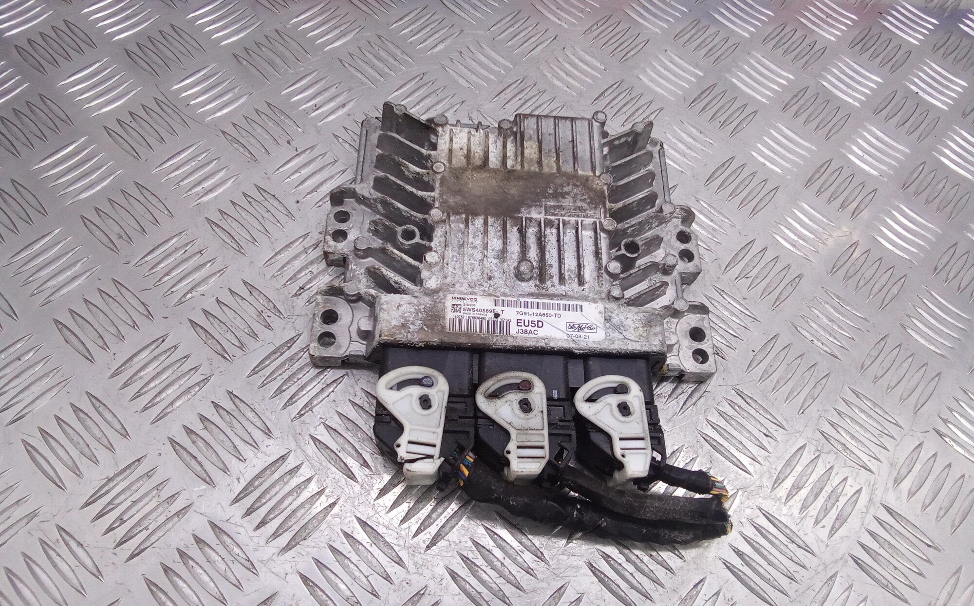 Блок управления двс FORD S-MAX, Номер 7G91-12A650-TD 5ws40589e