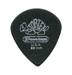 Медиаторы 12шт, 0,88мм, Dunlop 482P.88 Tortex Pitch Black Jazz III