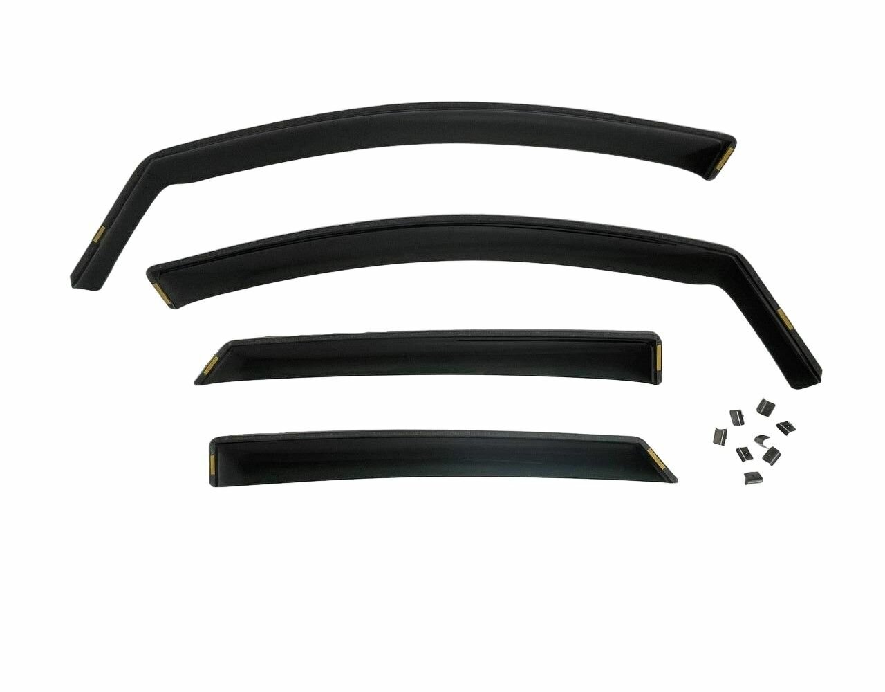 Дефлекторы окон (ветровики) на Kia K5 (2020->) (вставные)