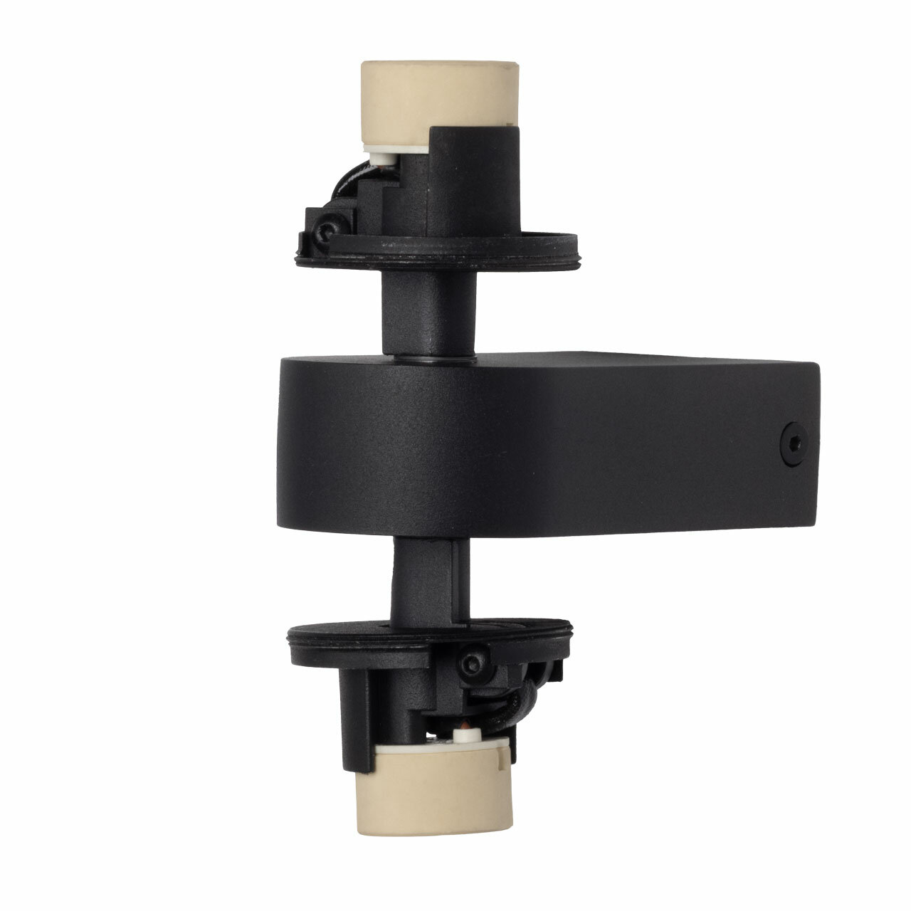 Светильник настенный накладной, бра De Markt Прайм 850023502, 2*50W GU10, цвет: черный