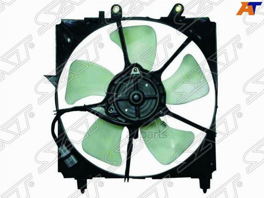 SAT ST-TYX5-201-0 Диффузор радиатора в сборе TOYOTA TERCEL/CORSA/CYNOS/COROLLA 2 EL5# 94-97/RAUM 97-03