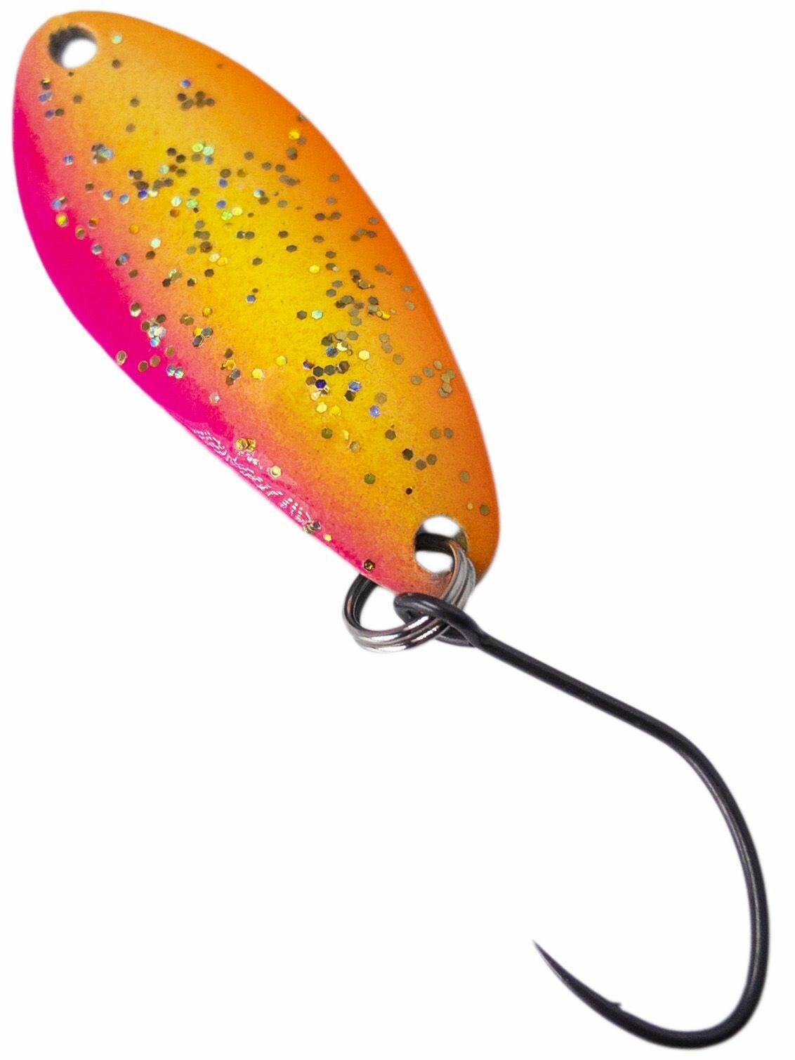 Набор 2ШТ Блесна колебалка Зябликов Пиксель 3 см. 2.5гр fluo