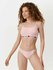 Трусы JUST CLOTHES, комплект из 3 шт., размер XS, черный/серый/розовый