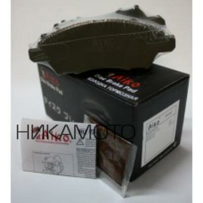 AIKO PF-0397 Колодки тормозные NISSAN Cube, March, Tiida (2006-) передние