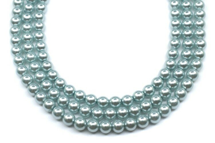 Жемчуг Preciosa Maxima, цвет light blue, 4мм, 704-001, 10шт