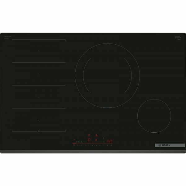 Индукционная варочная панель Bosch PXE831HC1E, независимая, черный