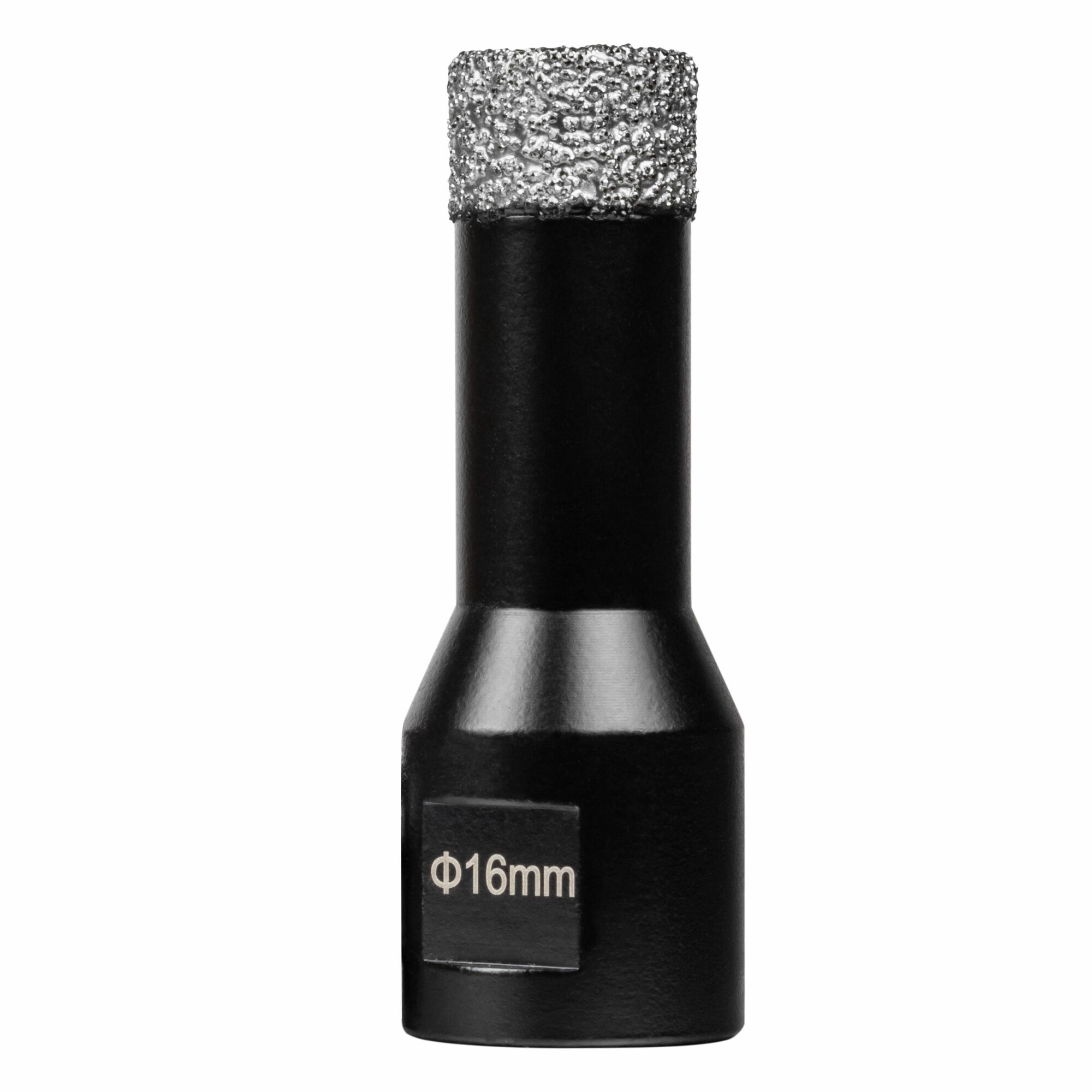 Коронка алмазная DLT&9plitok, премиум класс, вакуумная пайка, 16мм, арт.0259