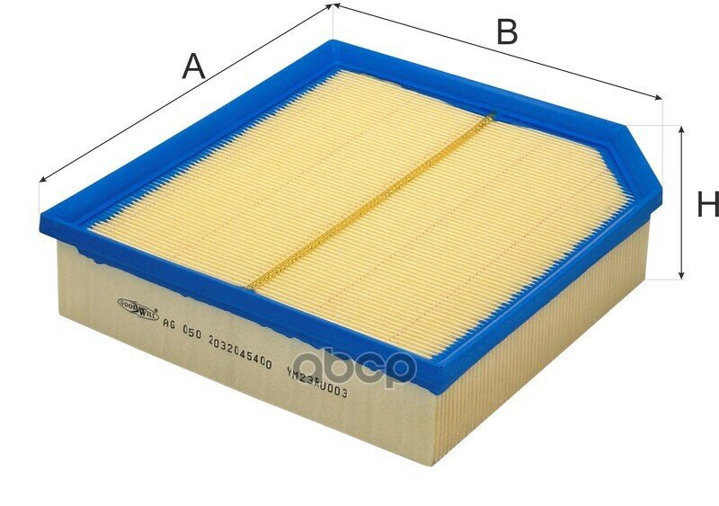 Фильтр Воздушный Goodwill арт. AG050