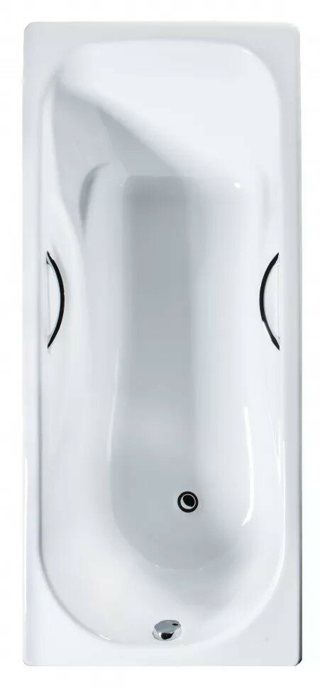 Ванна чугунная Универсал Сибирячка 170x75 с ручками