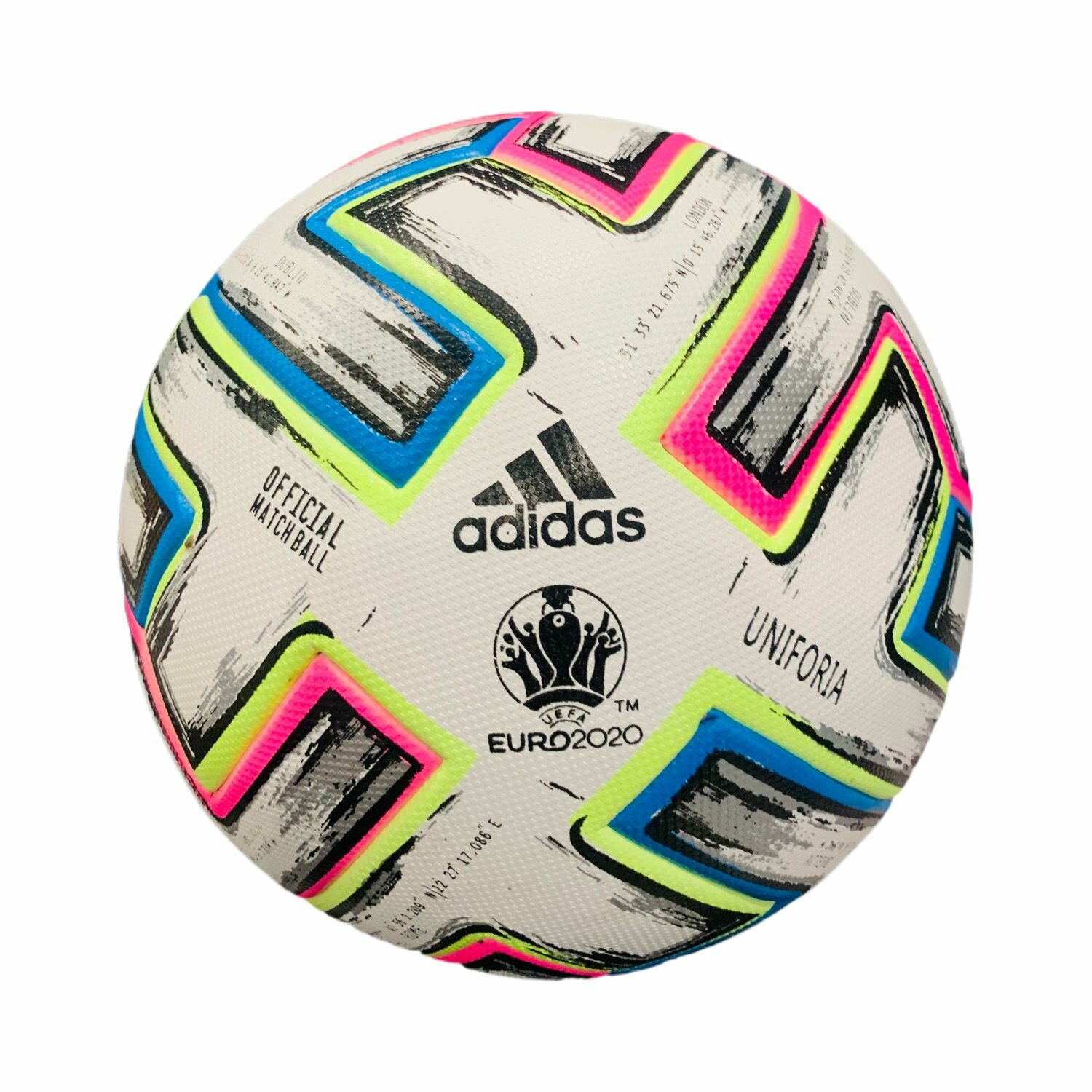 Мяч футбольный Fifa Euro 2020; Футбольный мяч чемпионат Европы 2020 размер 5; Насос в подарок