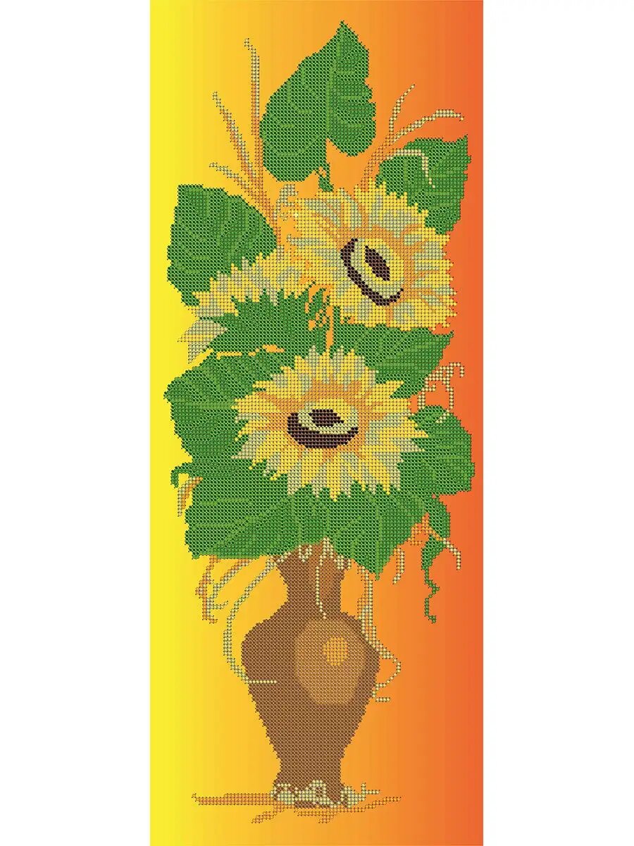 Набор для вышивания бисером 20*50 см