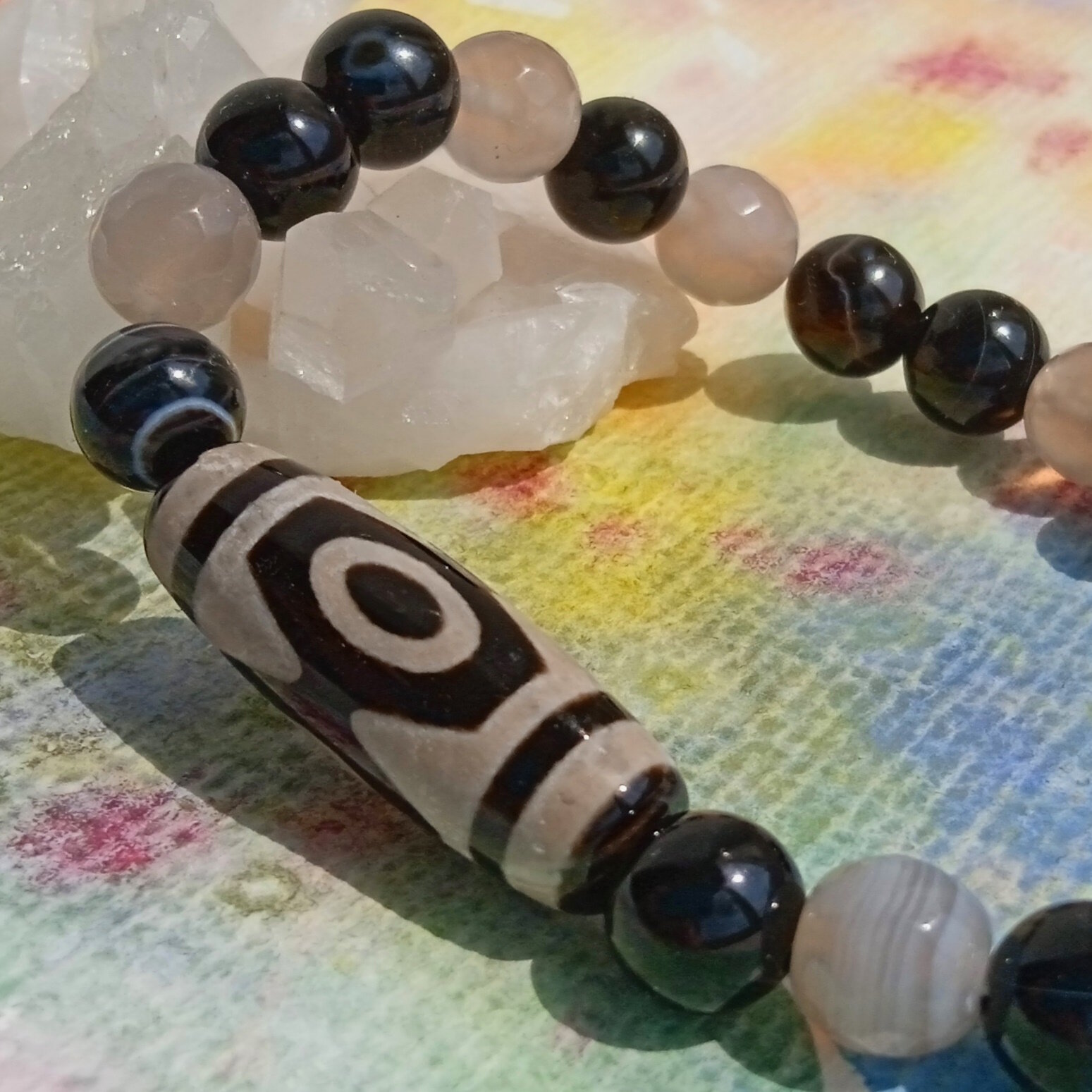 Чётки, агат