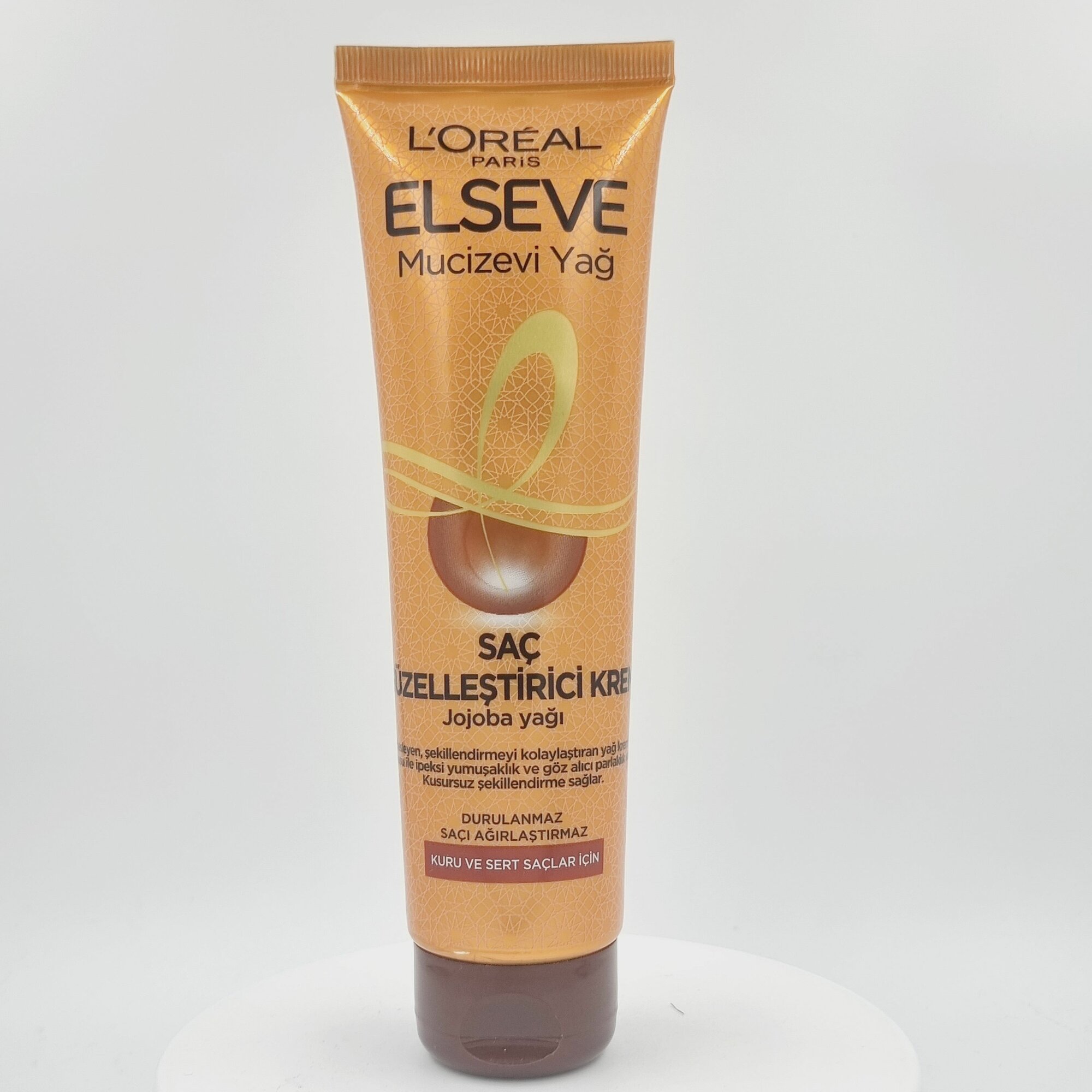 L'Oréal Paris Elseve Несмываемый масляный крем с маслом жожоба для сухих волос 150 мл (Франция)