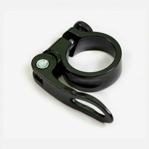 Хомут подседельный TRIX JB-KC007, 34.9мм с эксцентриком, алюминиевый, черный