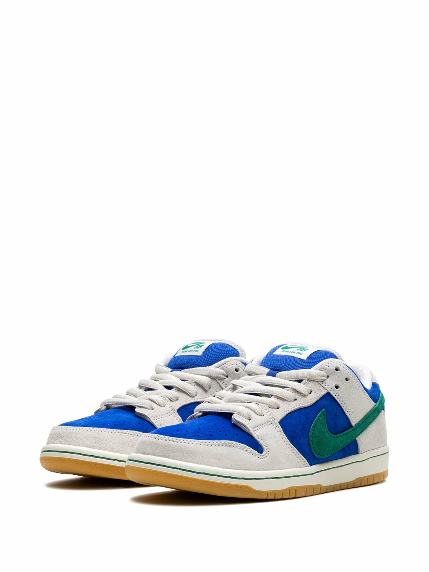 Кроссовки NIKE Dunk Low SB 'Hyper Royal Malachite', размер 11.5 US, white — фото 1