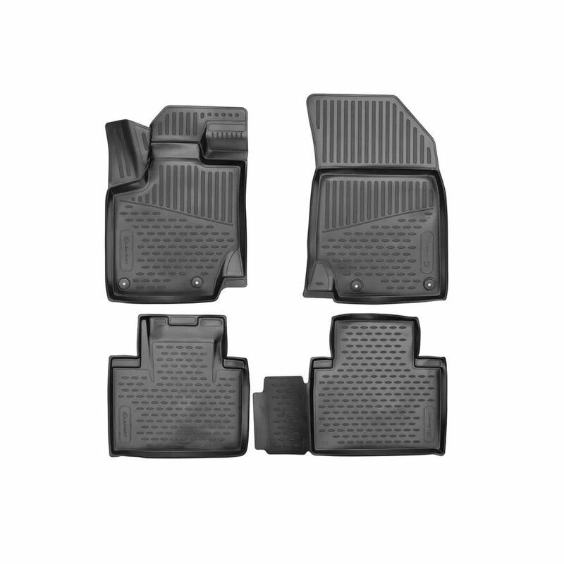 Коврики в салон Geely Atlas Pro (2021+), 3D, Autofamily ELEMENT3DAN0177210K (4 шт.)
