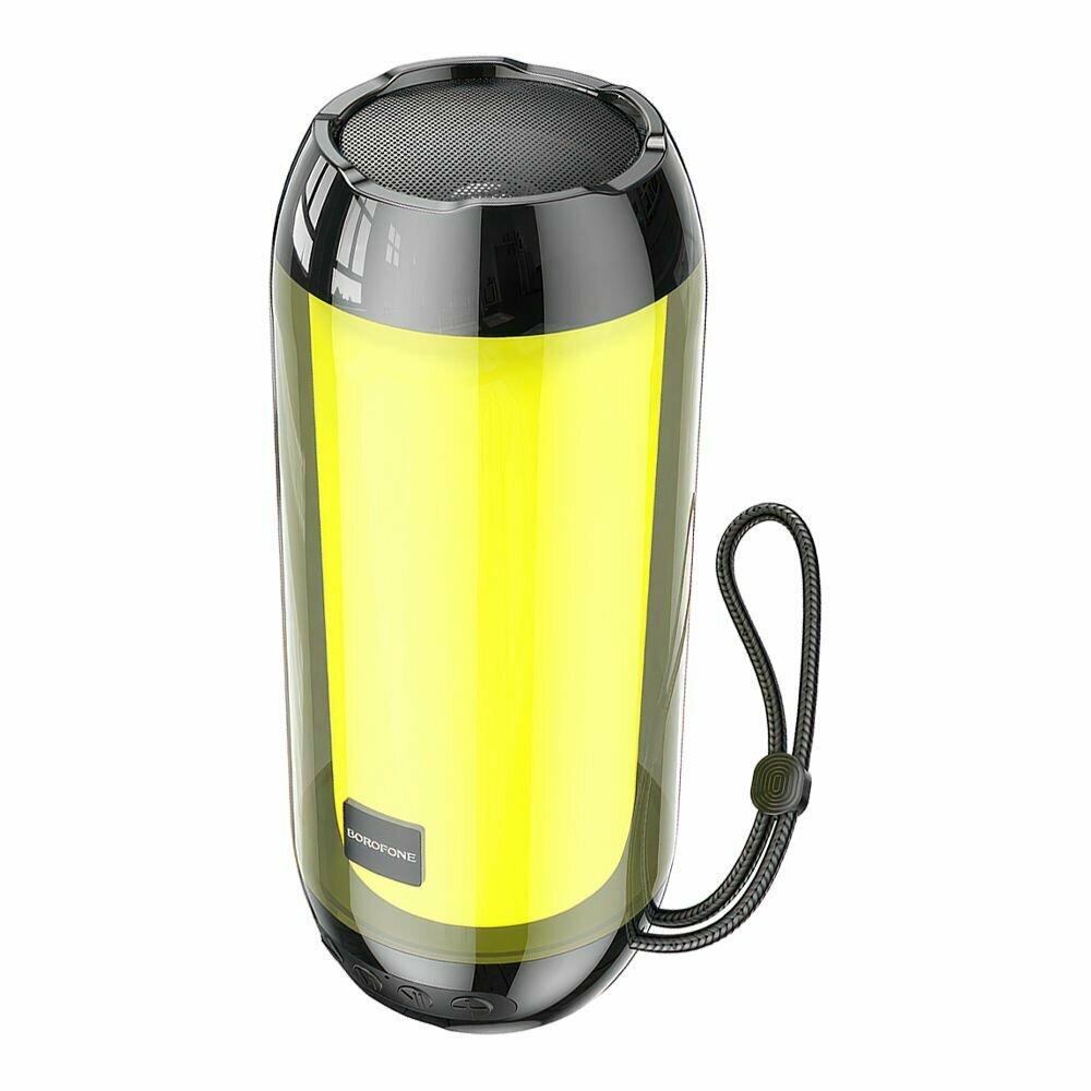 Bluetooth колонка BOROFONE BR25 Crazy Sound BT 5.3, 5W, microSD/USB/FM/RGB (черная)