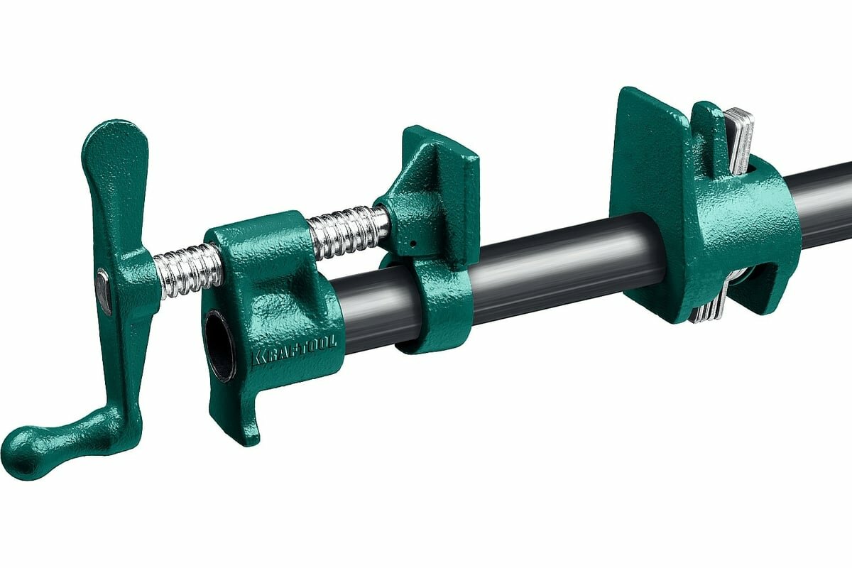 KRAFTOOL P-34 3/4 трубная струбцина, зажим для труб с ом 32302-1, надежная