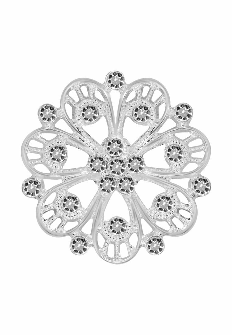 Брошь, стразы