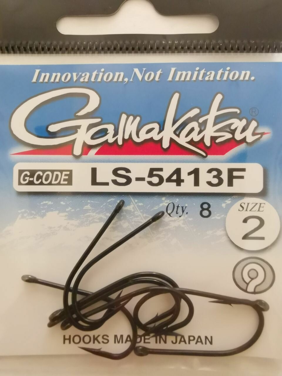 Крючок Gamakatsu Hook LS-5413F №2 (8шт)