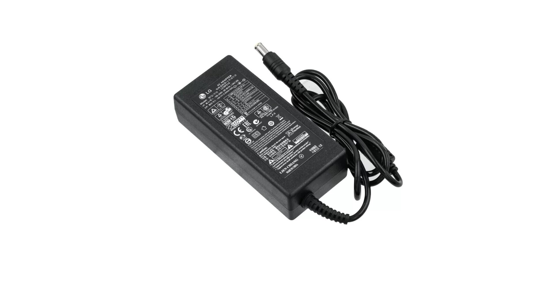 LCAP39 LCAP40 Адаптер блок питания для монитора и телевизора LG PSAB-L206A DA65-F19 DA-65G19 PA-1650-68 43LH520V 49LH510V 513V 520V 19V-3.42A 6.5*4.4