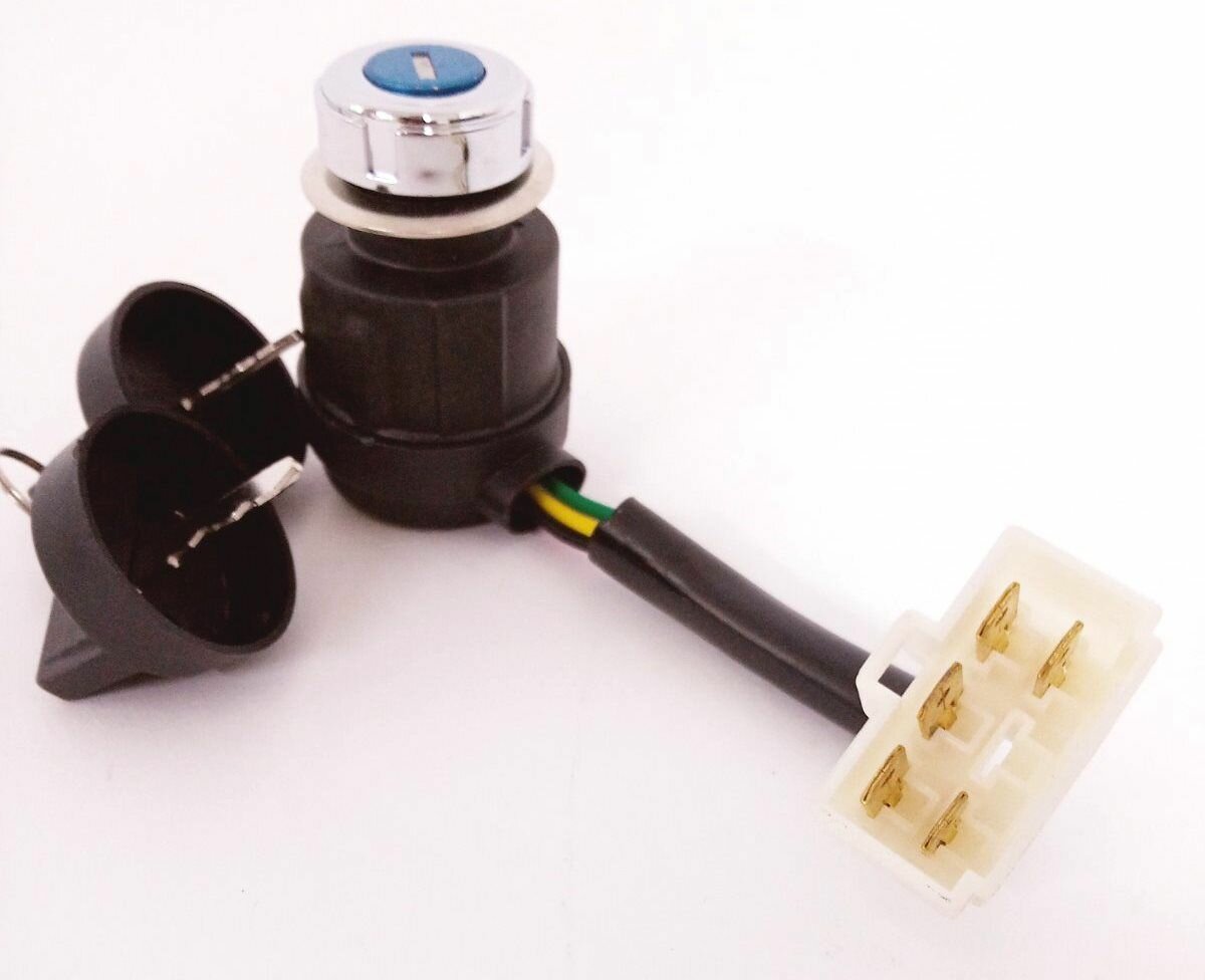 Замок зажигания для бензогенератора, электростанции 5 контактов