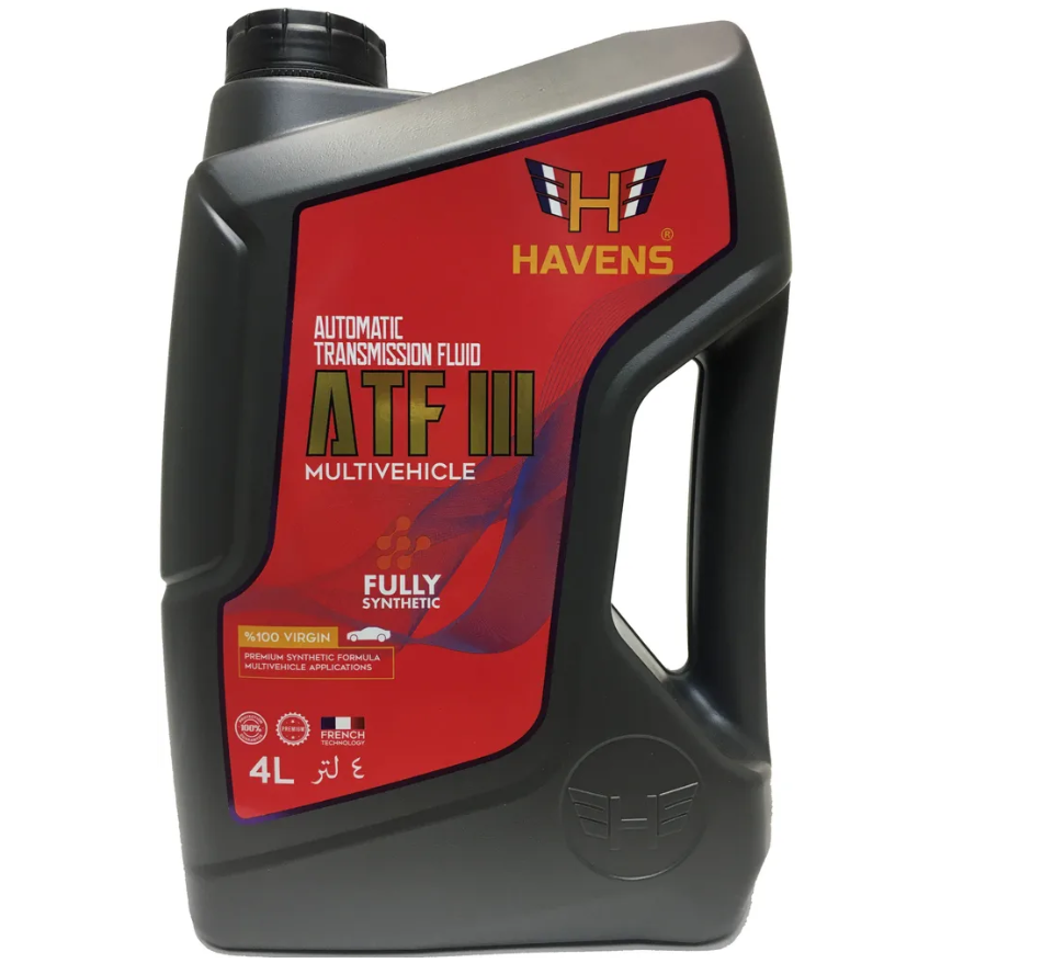 Масло трансмиссионное для АКПП HAVENS SP-III 4литр для АКПП 4литр HATFIII4