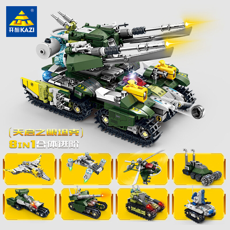 Kaizhi 84144 Линкор Бисмарк военный авианосец детская собранная развивающая игрушка